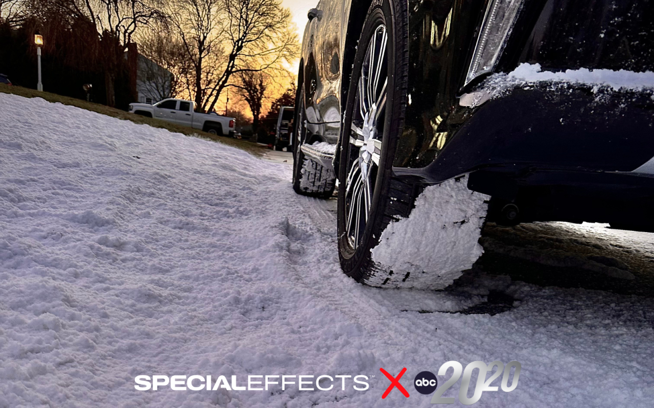 Commercial Shoot Snow FX Coverage Rental Package | Special FX Rentals